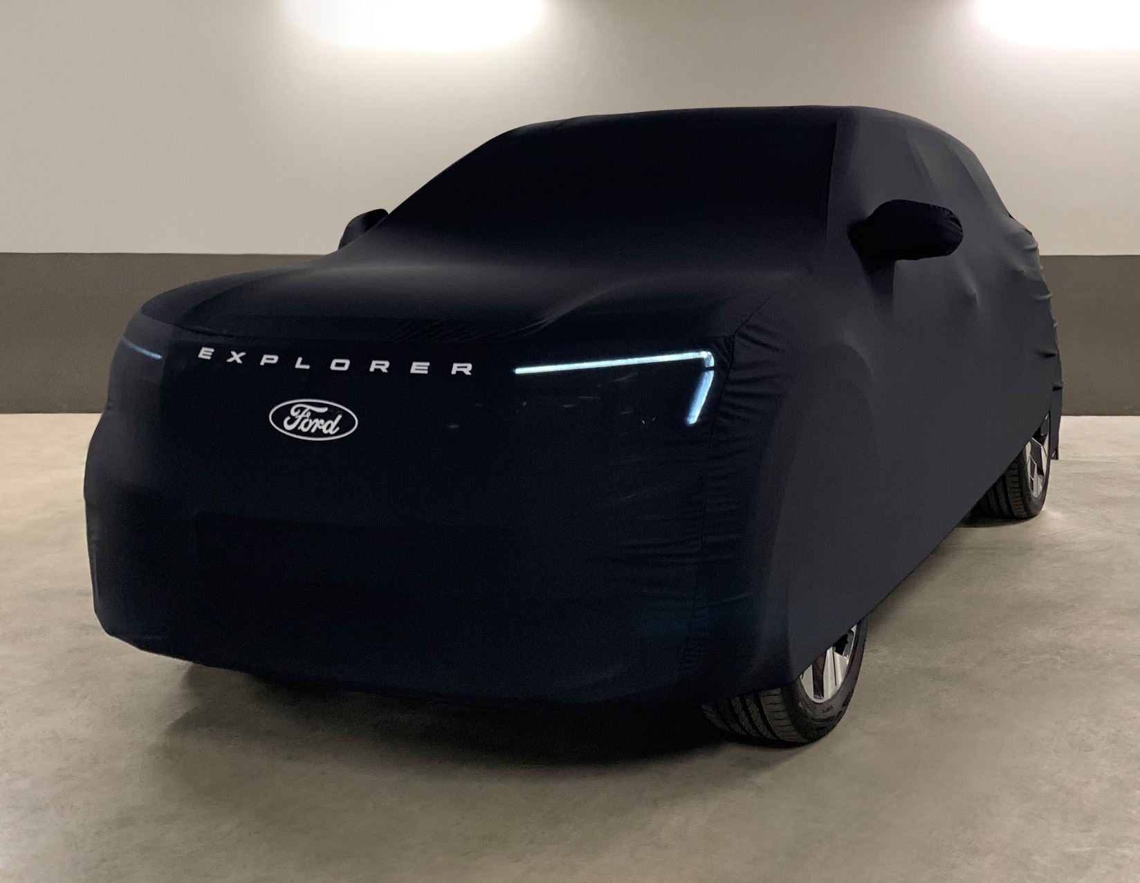 Originale Ford All-Electric Explorer Copertura protettiva Premium nera ...